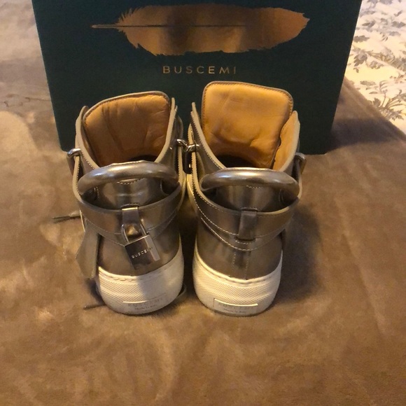Buscemi | Shoes | Buscemi Silver Sneakers | Poshmark